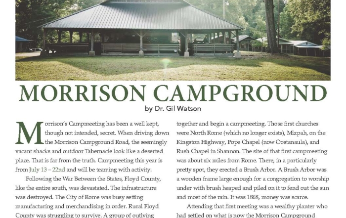 Morrison Campground – Morrison Campground